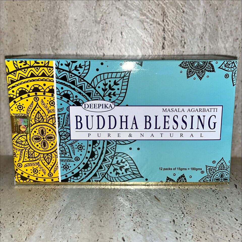 Deepika Masala Agarbati Hand Rolled Buddha Blessing Fragrance Incense ...