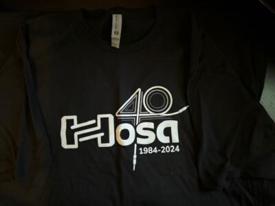 Hosa CABLES OEM CUSTOM 40 YEARSLOGO X-LARGE T-SHIRT | eBay
