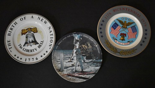 American History Collector Plates 3 PC Lot | eBay
