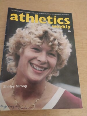 Athletics Weekly Magazine 7th April 1984, Shirley Strong - B107 | eBay UK