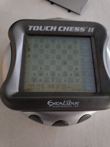 Excalibur Electronics Touch Chess II Handheld Chess Game, No Stylus ...