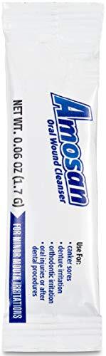 AMOSAN Oral Wound Cleanser 12 Envelopes for sale online | eBay