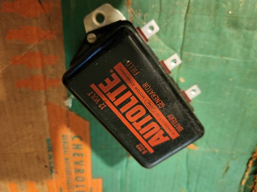 Autolite NOS 8-222 VOLTAGE REGULATOR 12 VOLT Motorcraft | eBay