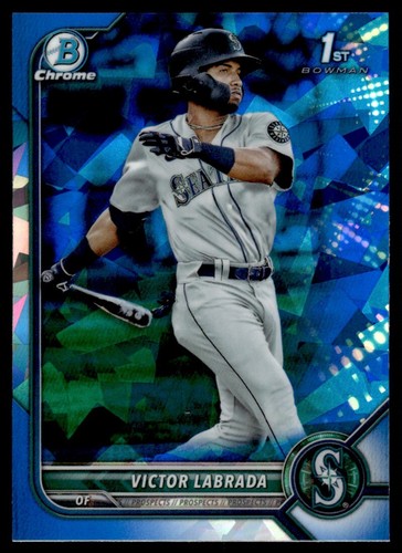 2022 Bowman Sapphire Edition Victor Labrada Seattle Mariners #BCP-150 ...