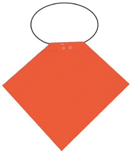 Boat Marine Propeller Safety Flag Orange 300mm x 300mm | eBay