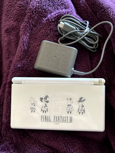 Nintendo DS Lite Final Fantasy III 3 Crystal Limited Edition FF3 w/ OEM ...