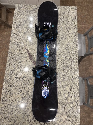Men’s Flow Rush ABT 159w Snowboard And NXT FSE Bindings size L. | eBay