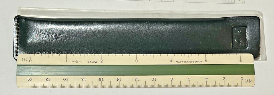 Post K&E Rulers and Aristo Slide Rule SET OF 3 Pocket Rules w Cases | eBay