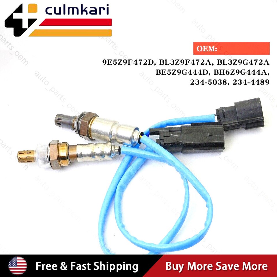 4 Upstream+Downstream O2 Oxygen Sensor For 2013-2015 Ford Explorer 3.5L ...