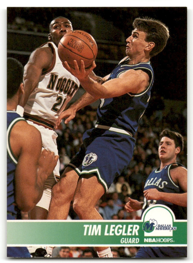 1994-95 NBA Hoops Basketball Card Tim Legler #45 Dallas Mavericks | eBay