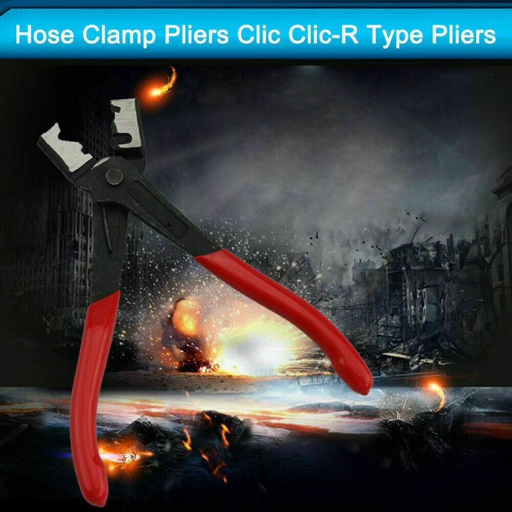 Clic & Clic-R Type Hose Clamp Plier Collar Clips Car Water Pipe Removal ...