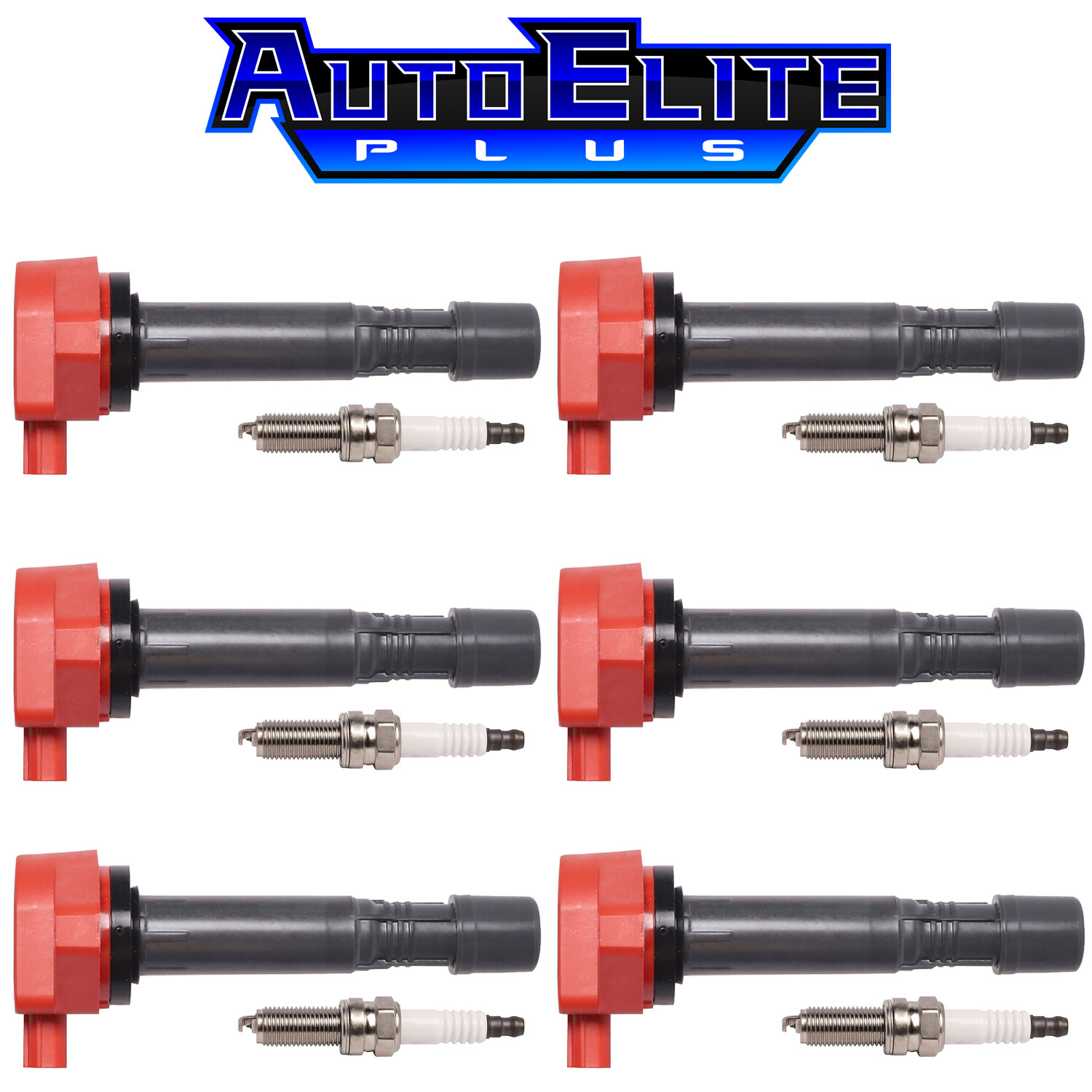 2 AEP Racing Ignition Coil & Platinum Spark Plug For 09-15 Honda Pilot ...