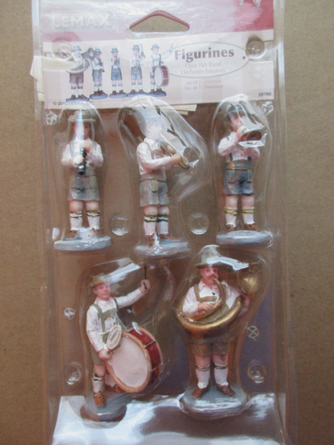 NEW! Lemax 5 Piece German Oom Pah Band #02760 | eBay