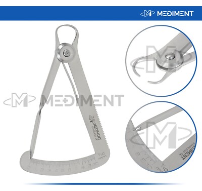 Lawson Guage Orthodontic Boley Vernier Caliper Dental Tooth Thickness ...