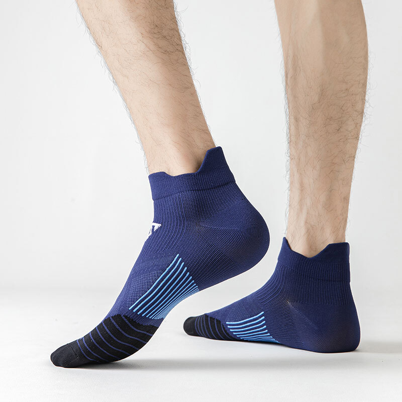 6 Pairs Compression Crew Running Socks Athletic Socks For Men With ...