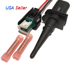 Outside Exterior Ambient Air Temperature Sensor + Connector w/ Wire For ...