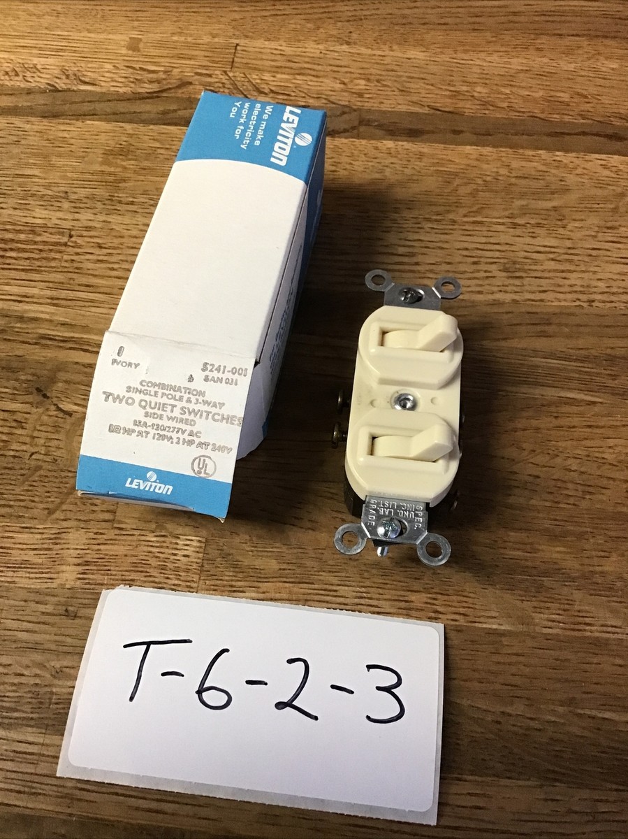 Leviton 3 Way Switch Light