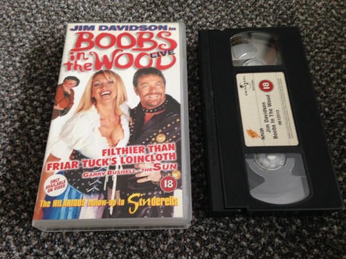 Jim Davidson - Boobs In The Wood - Live (VHS, 1999) for sale online | eBay