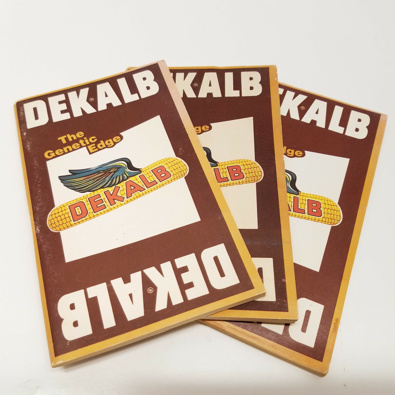 Lot of 3 VTG Dekalb The Genetic Edge Advertising Booklets Grain Corn ...