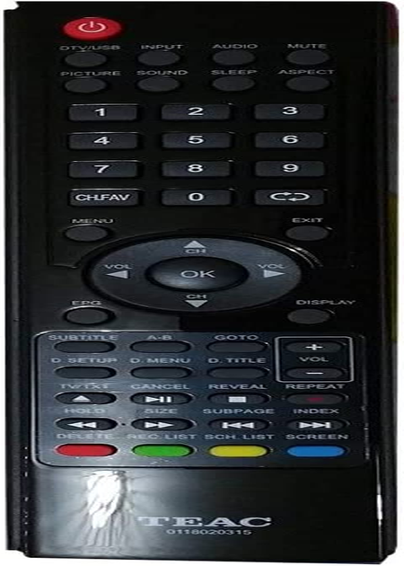 Original TV Remote Control Model 0118020315 | eBay