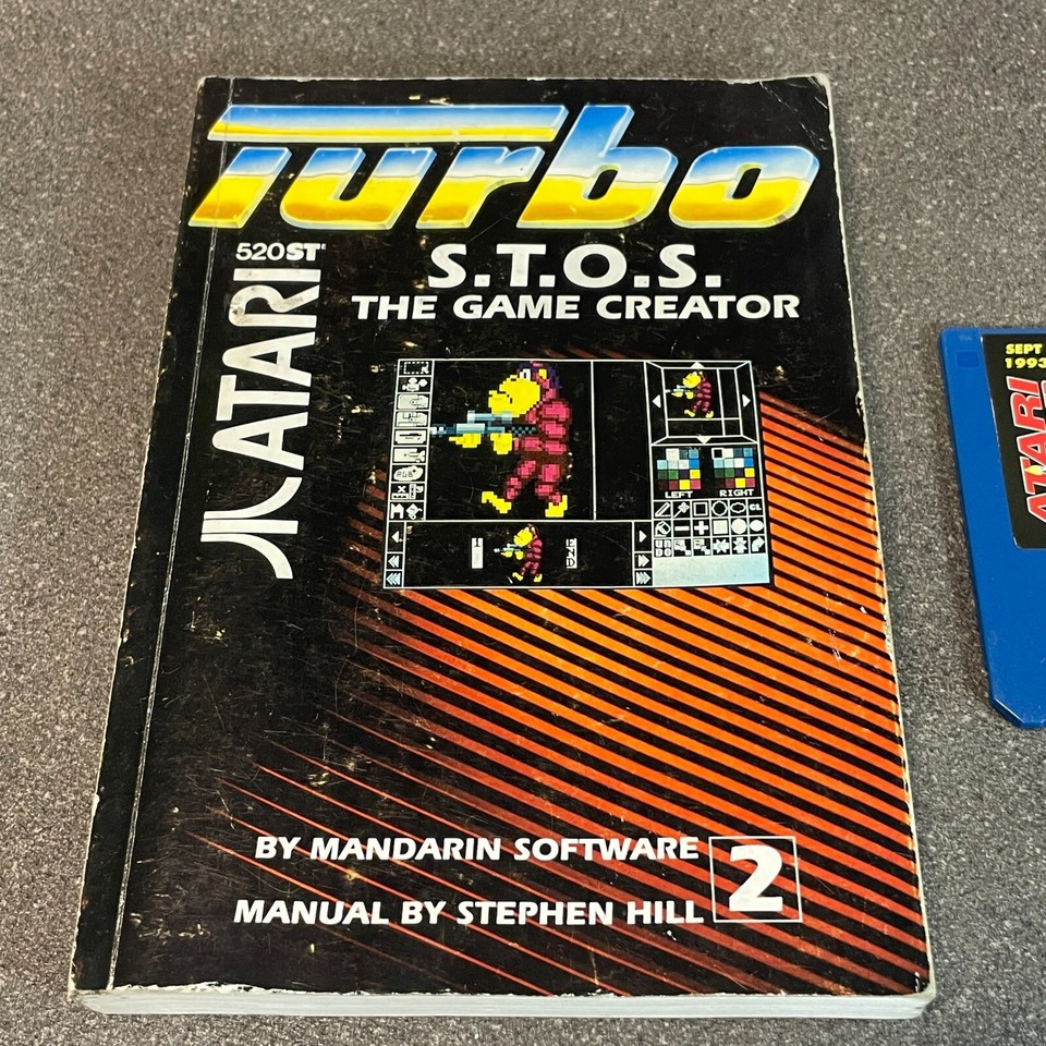 Atari ST STOS The Game Creator & Compiler (Atari ST User) + STOS User ...