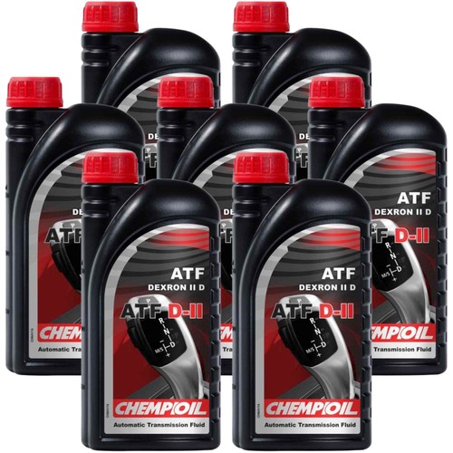 7x 1L CHEMPIOIL Huile pour Boîte à Vitesse Automatique Ch Atf D-Ii ...