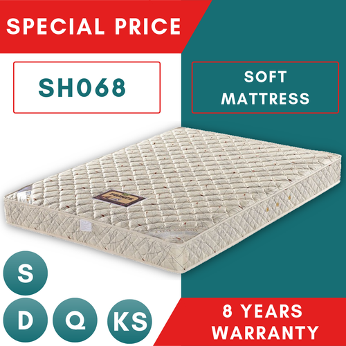 SH068 Prince Mattress LFK Spring Structure Single Double Queen King ...