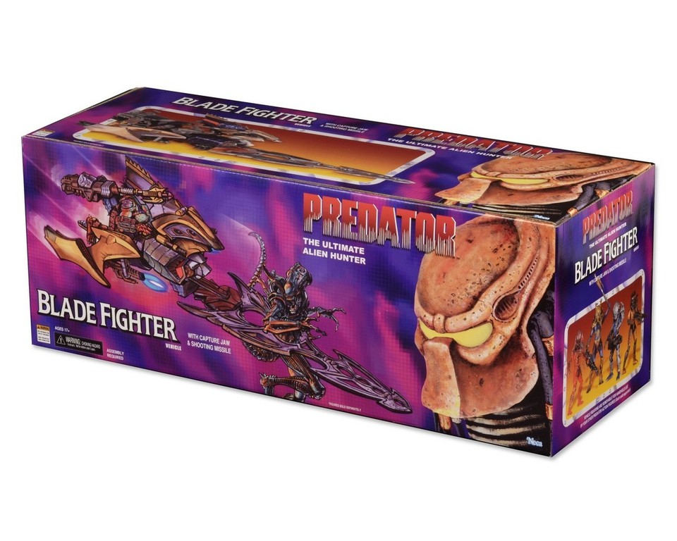 NECA Predators Blade Fighter Vehicle 2FT Long 19" Detachable Blades ...