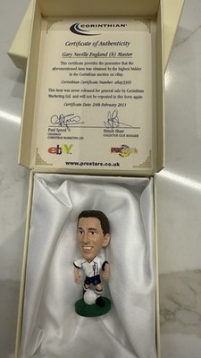Corinthian football figure Master Model Gary Neville England. | eBay UK