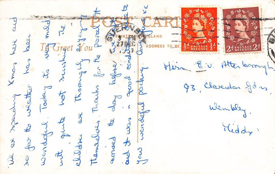 Petit Bot Bay Guernsey c1957 Postcard (F023) | eBay UK