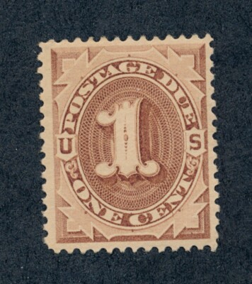 drbobstamps US Scott #J1 Mint Hinge Remaining Postage Due Stamp Cat $90 ...