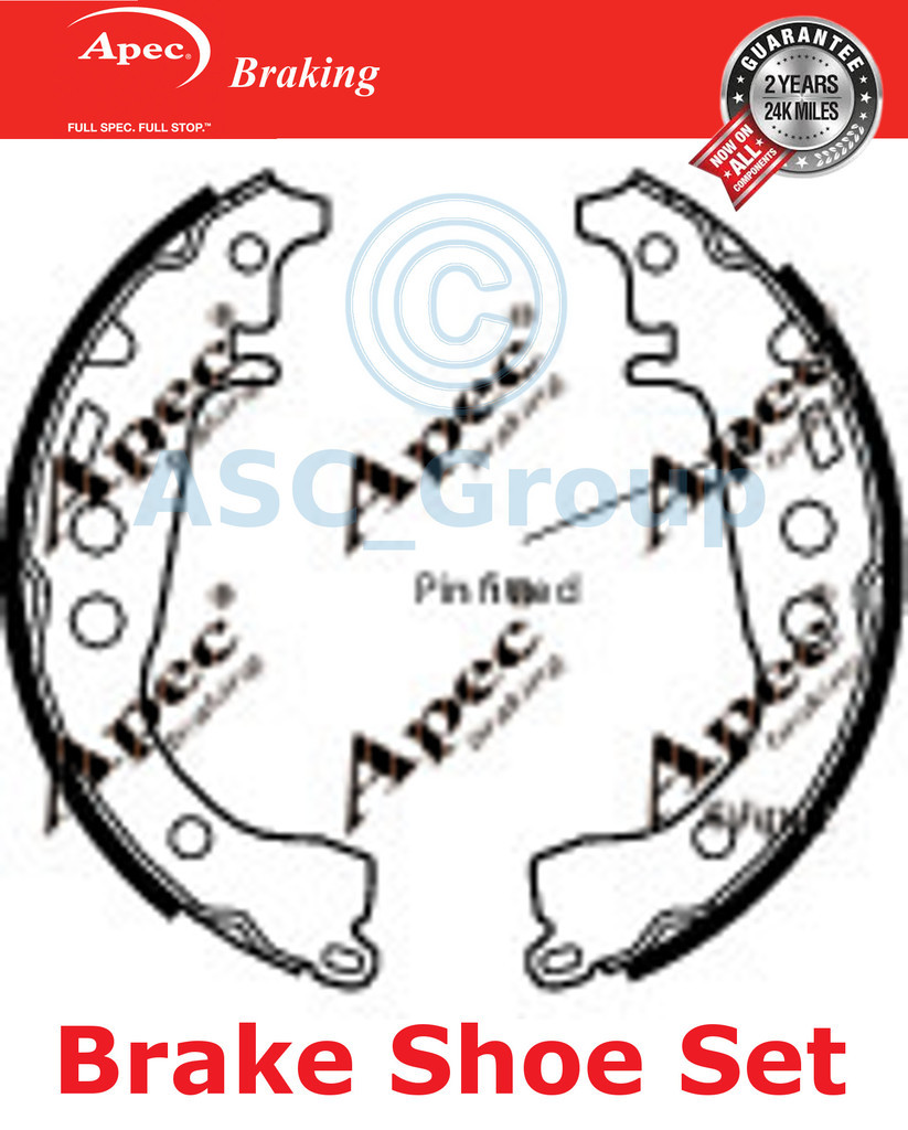 Apec Braking Replacement 200mm x 32mm Drum Brake Shoes Set SHU592 | eBay UK