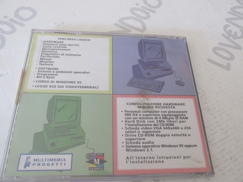 Cd Rom Le Guide Vidéo Pour L'Utilisation Et Cours De Windows 95 Neuf ...