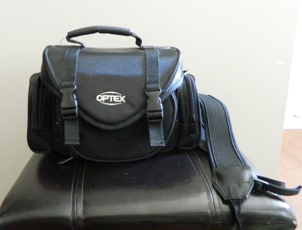 OPTEX Black Camera & Accessory Case #VA53 Padded Shoulder Bag with ...