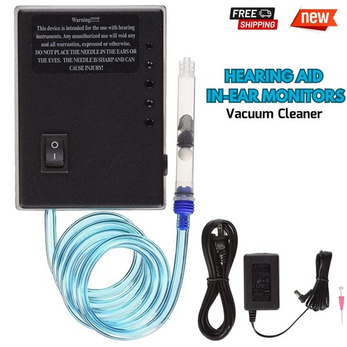 Hearing Aid Vacuum Cleaner for Custom In-Ear Monitors IEM Cleaning Ear ...