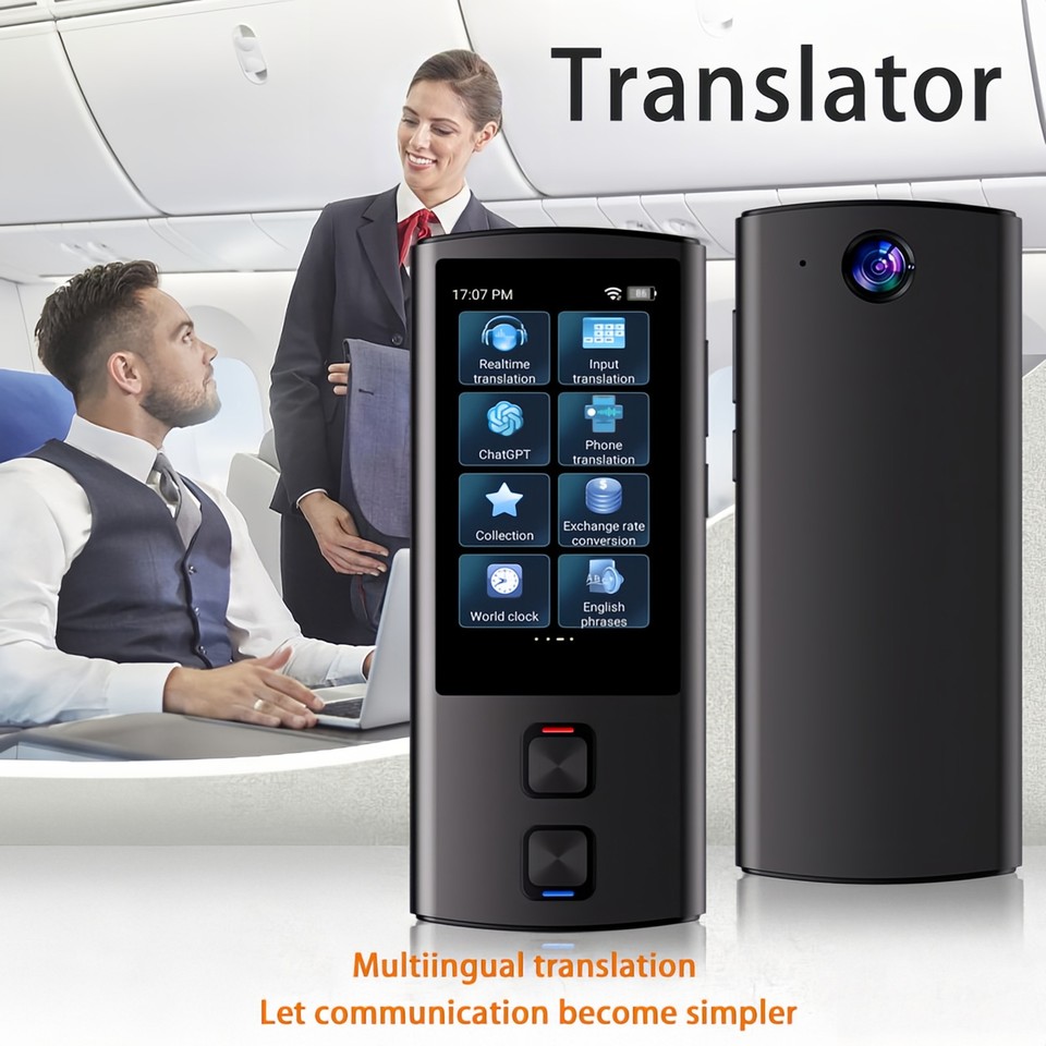 Language Translator Device Support Voice Video Recording w/ Unit ...