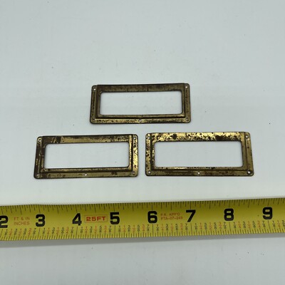 Drawer Pulls - Label Holders