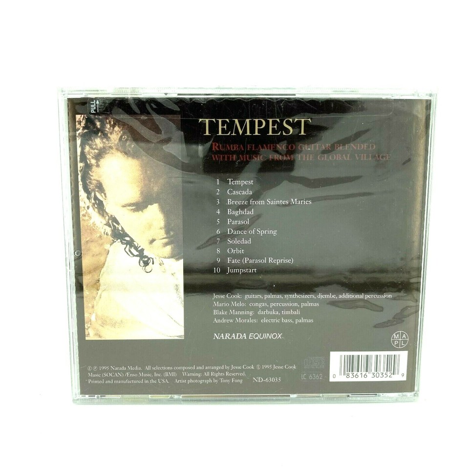 JESSE COOK - TEMPEST NEW CD 83616303529| eBay