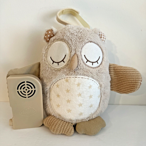 Cloud B Owl Nighty Night Sound Soothing Machine For Baby Nursery Room ...