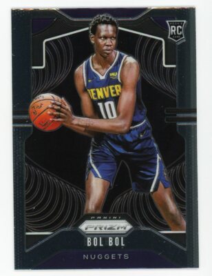 Bol Bol 2019-20 Panini Prizm Basketball Rookie Card RC #282 DENVER ...