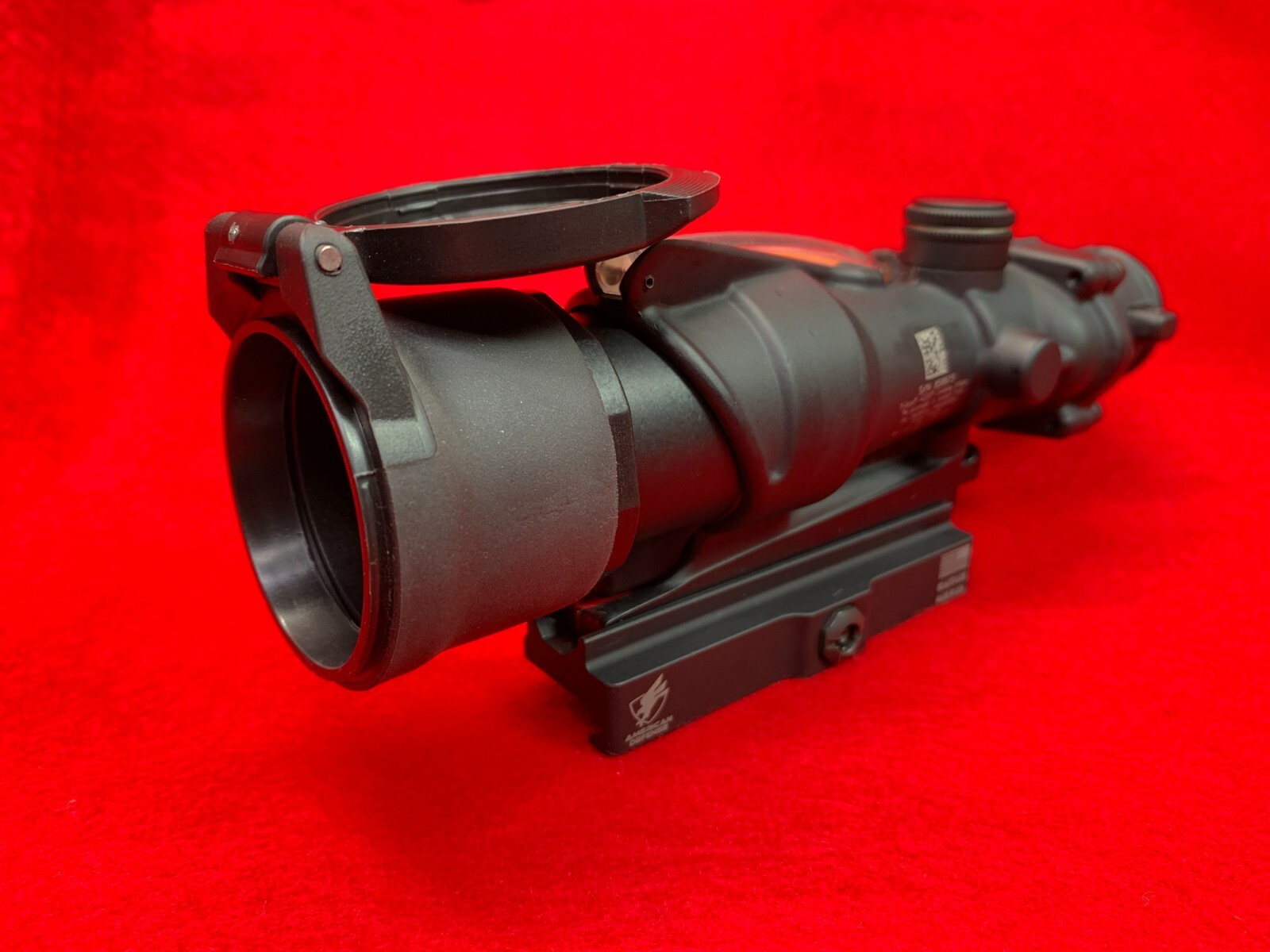 ACOG 4x32 Billet Modular Scope Adapter (Objective Kit) Caps Tenebraex ...