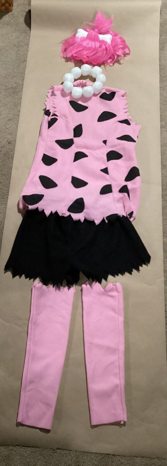 The Flintstones Pebbles Cavegirl Costume Adult Medium… - Gem