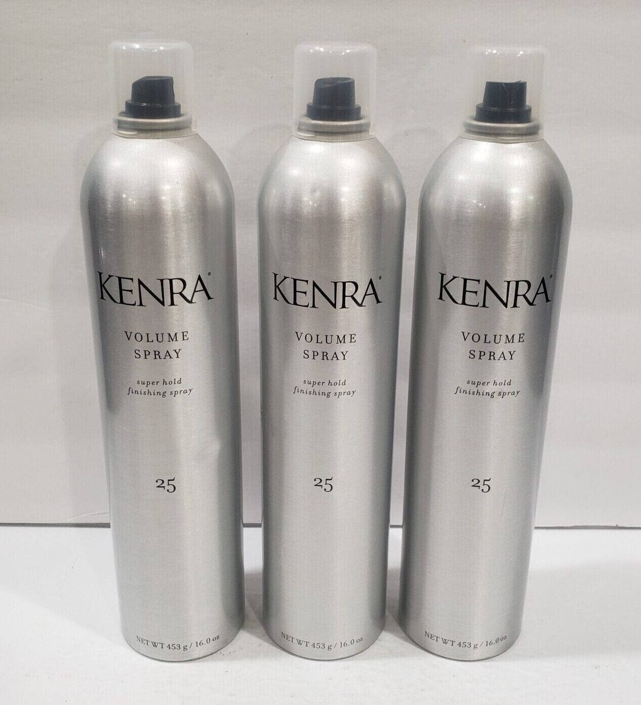 KENRA 25 Volume Hair Spray 16 oz Super Hold Finishing Spray Pack of 3 ...