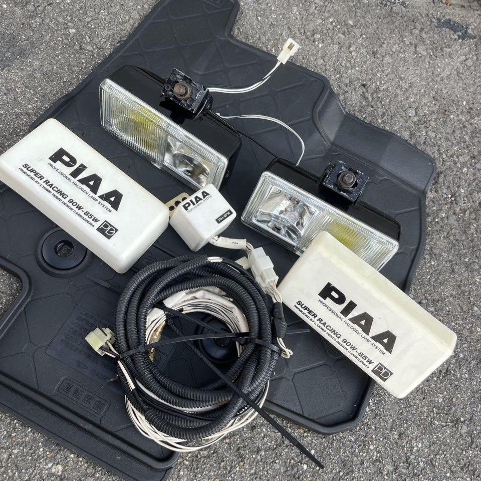 PIAA Fog Lamps Dual Covers Lighting Confirmed Vintage | eBay