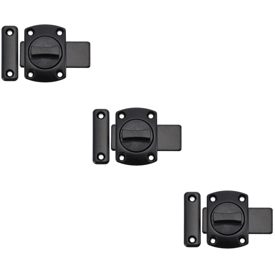 3pcs Door Latch Door Lock Latch Rotate Bolt Latch Gate Latch Safety ...