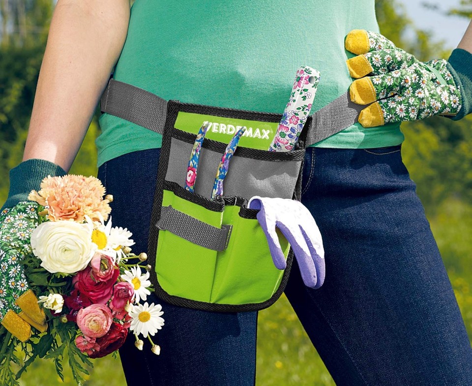 Garden tool belt Secateur 3 Pocket Snip & Scissor holder Quality ...