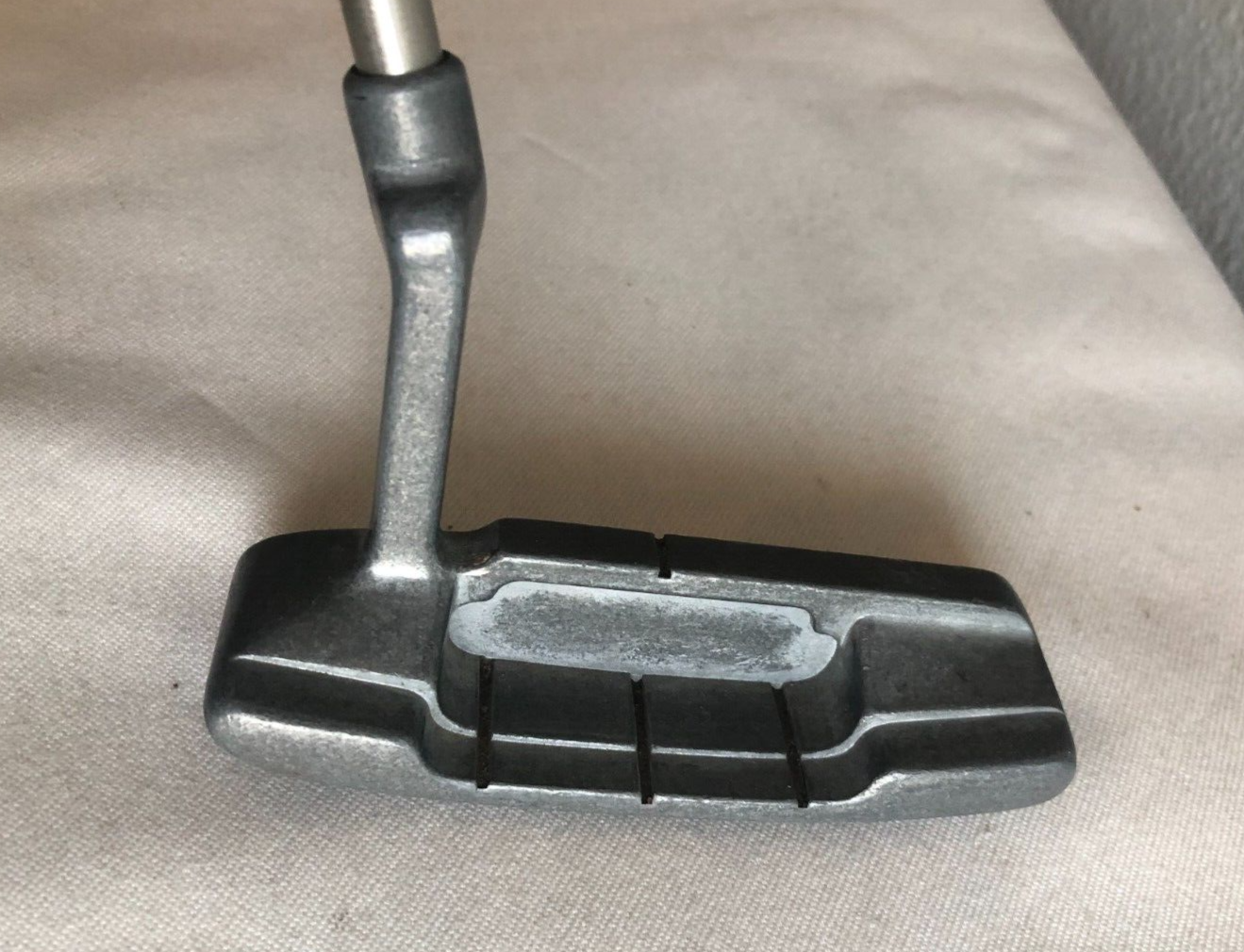 Tour Tech Putter Off Center, Smooth Nickel Platted shaft Tour Tech Grip ...