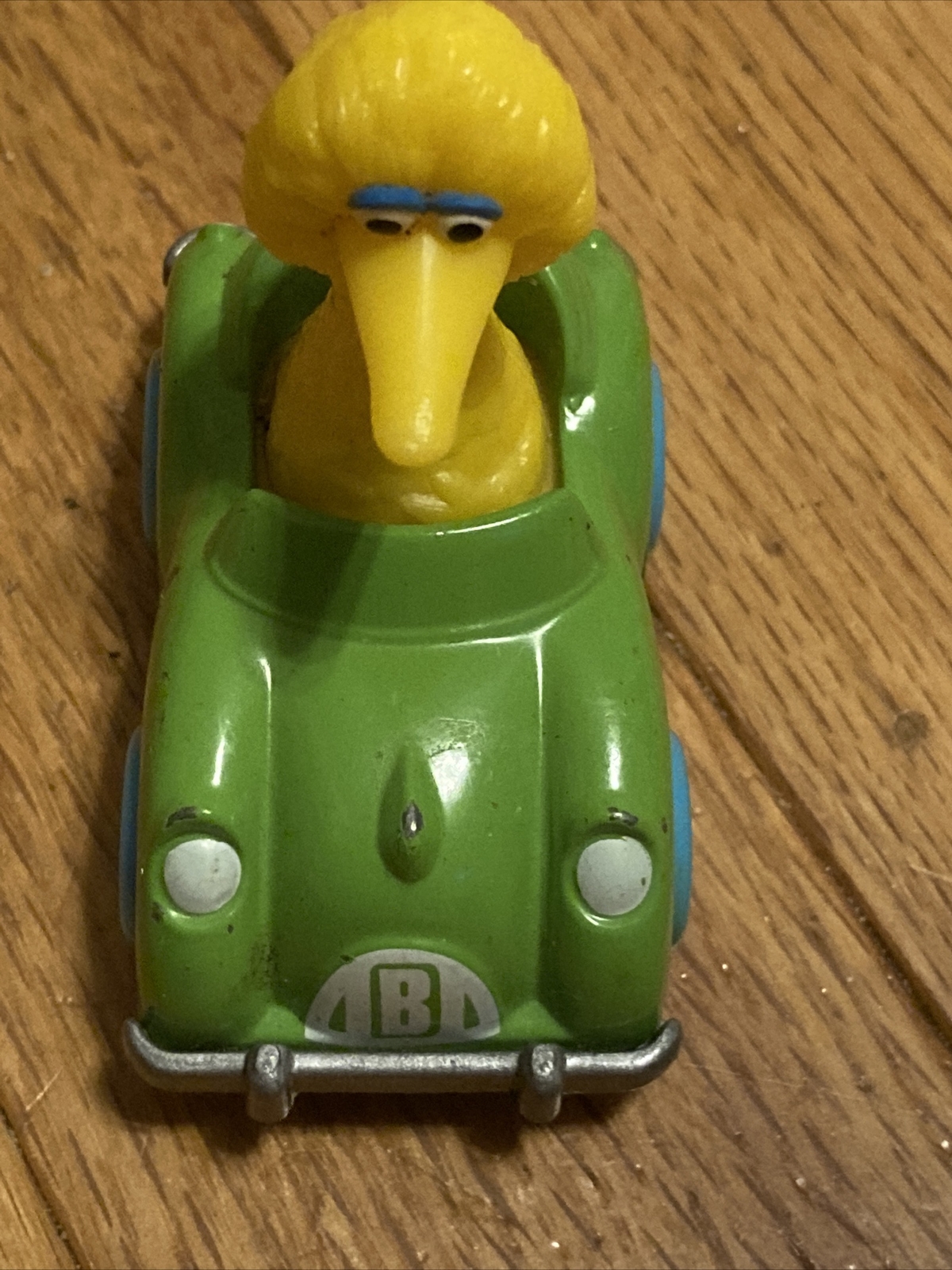 Sesame Street BIG BIRD driving Car Vintage 1983 Playskool Muppets 2.5 ...