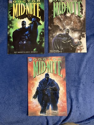 Graphic Novel DOCTOR MID-NITE 1-3 Wagner Snyder DC Comics TPB 1999 ...