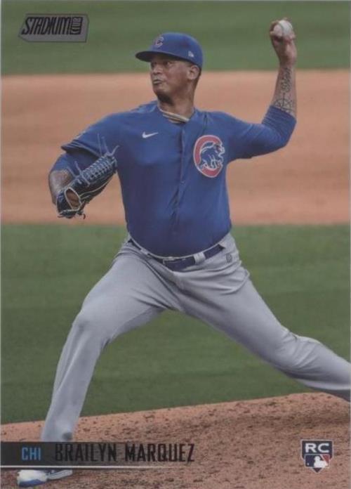 2021 Topps Stadium Club - Brailyn Marquez #214 Black Foil (RC) for sale ...